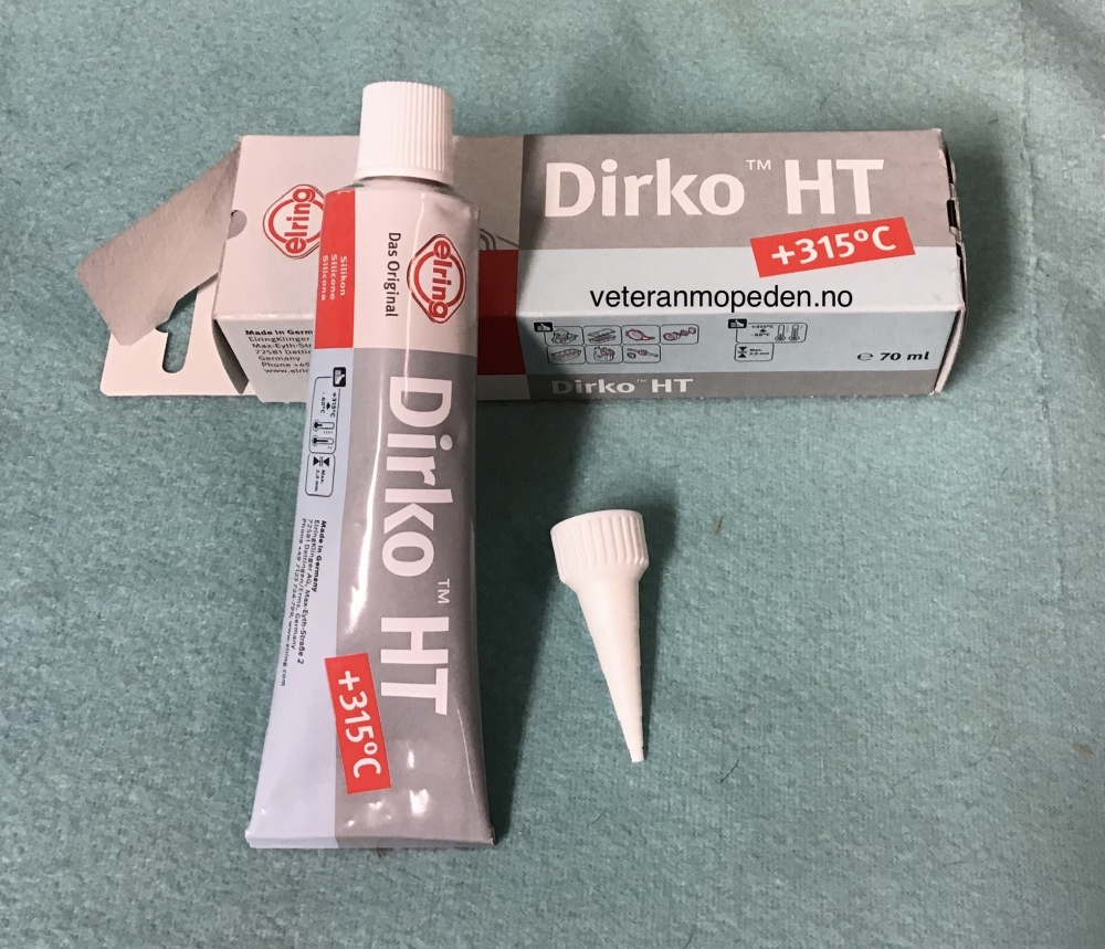 Pakningssilikon, Dirko HT - Veteranmopeden.no